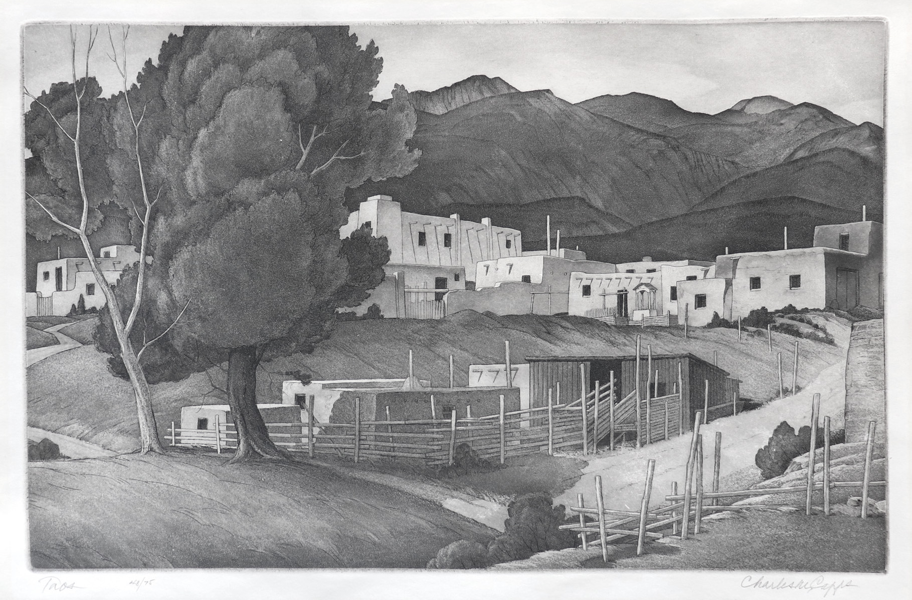 Artist Spotlight | Charles M. 'Chili" Capps | Reuben Saunders Gallery