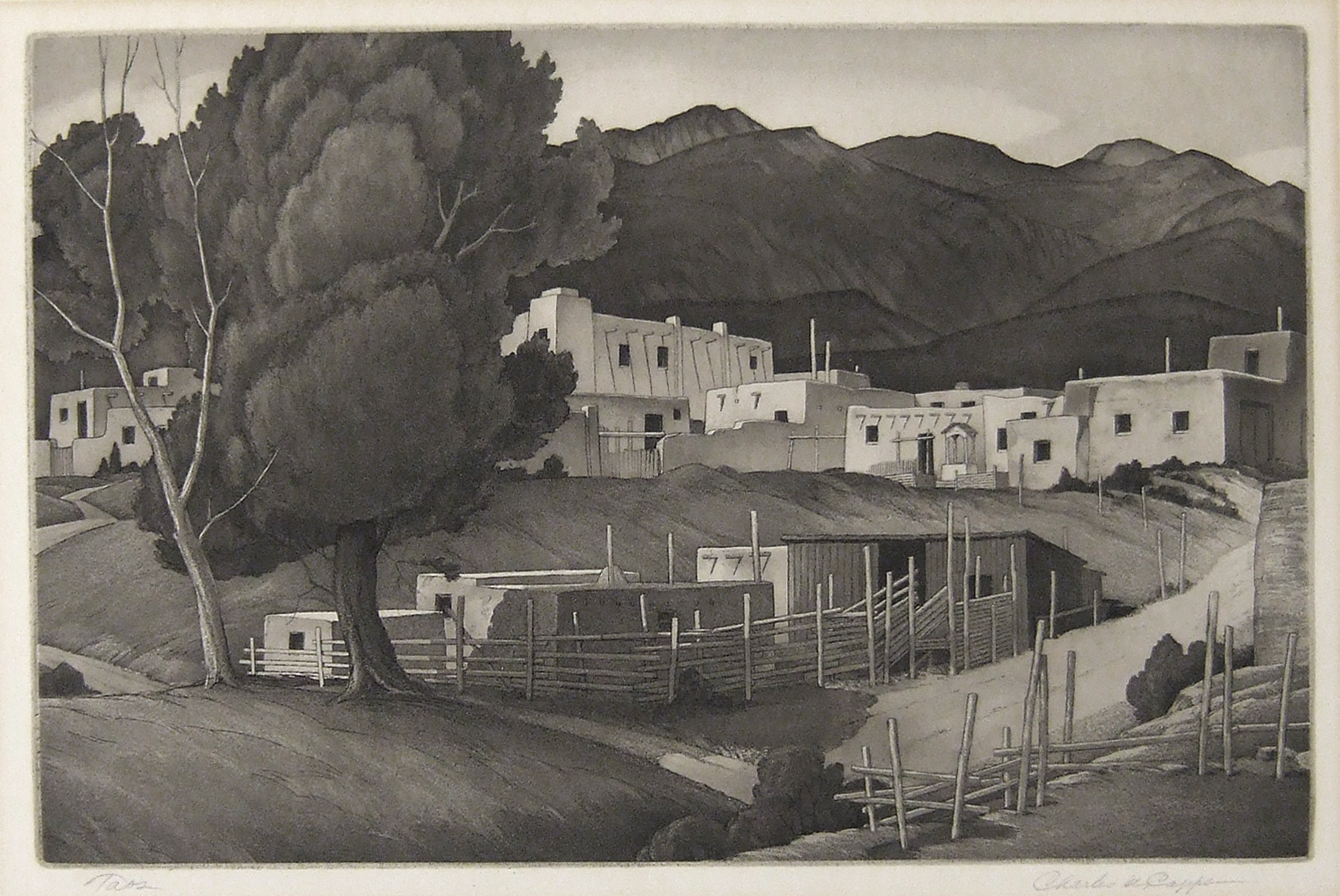 Charles 'Chili' Capps Art for Sale | Charles Capps Aquatints | Charles ...