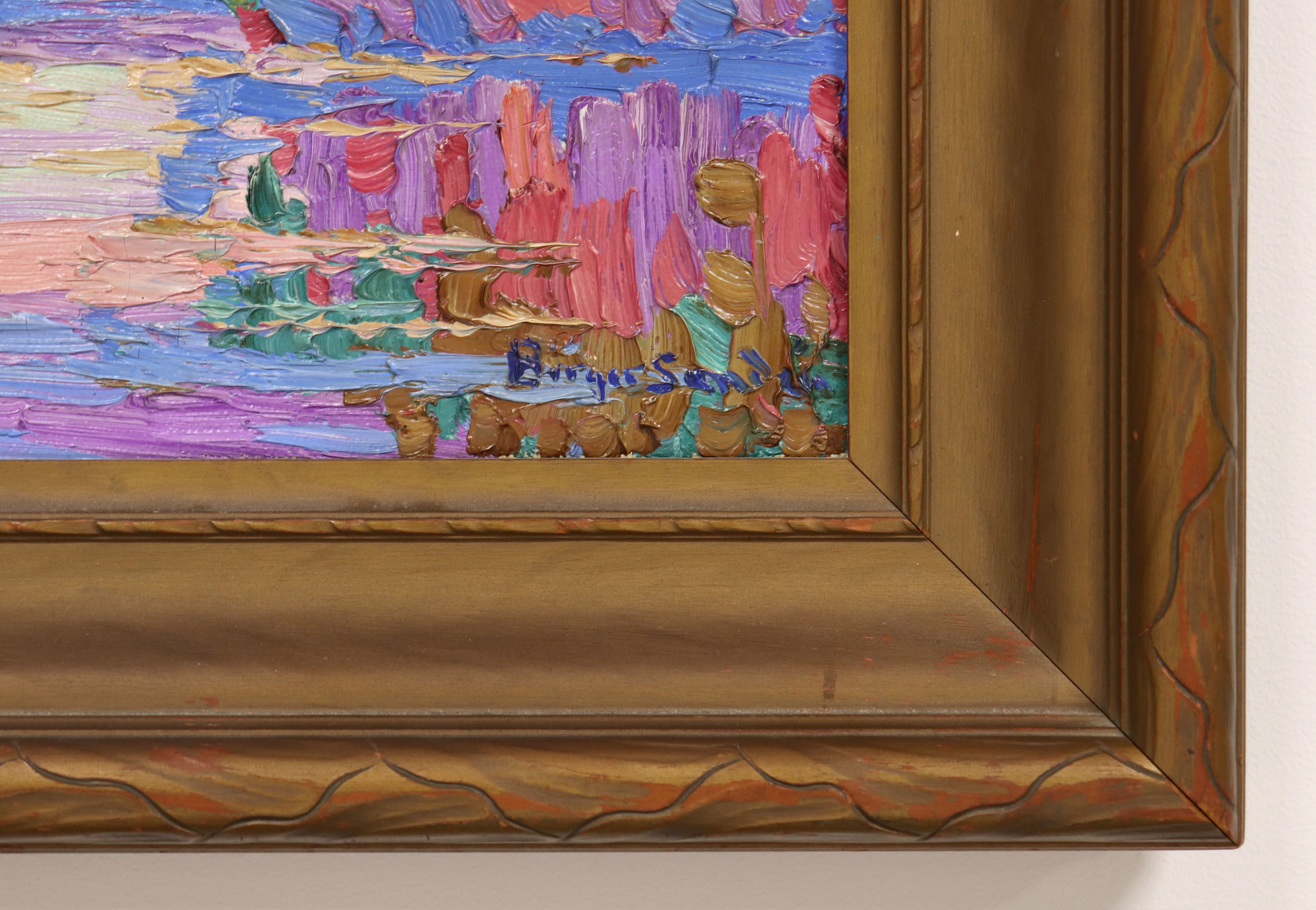 Birger Sandzen Oil Painting | Birger Sandzen Art for Sale | Reuben ...