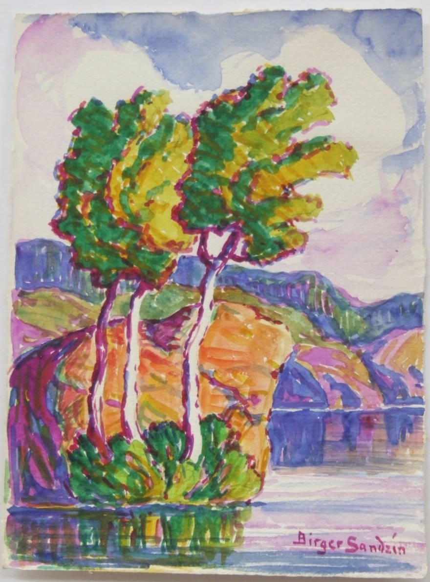 Birger Sandzen Art for Sale | Birger Sandzen Oil Paintings|Birger ...